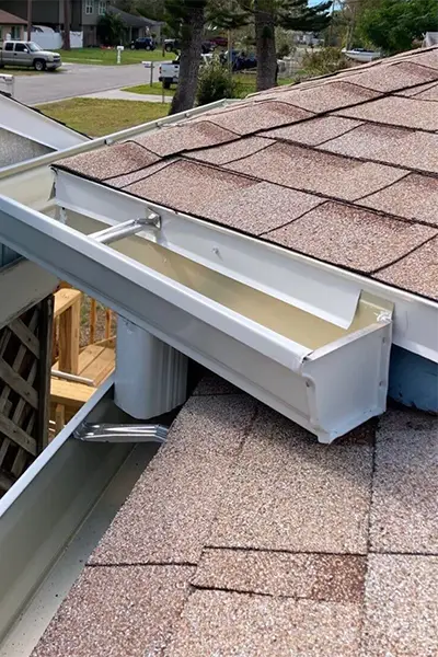 Seamless Gutters – Sterling Construction
